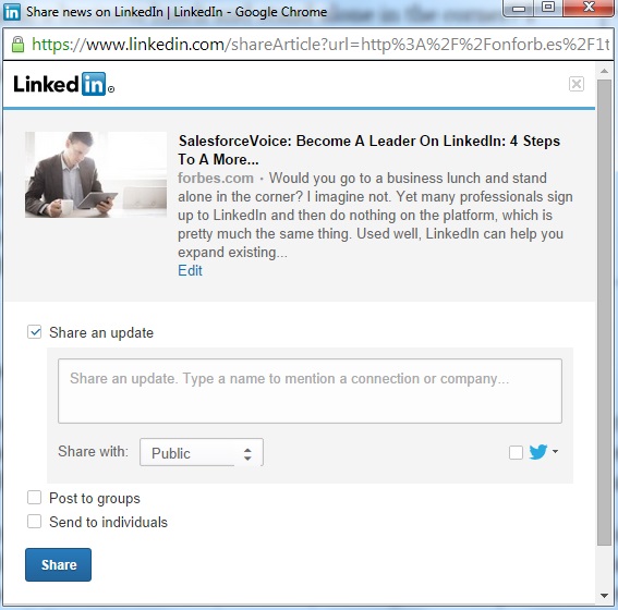 How to make your mark on LinkedIn by providing great content | Things ...